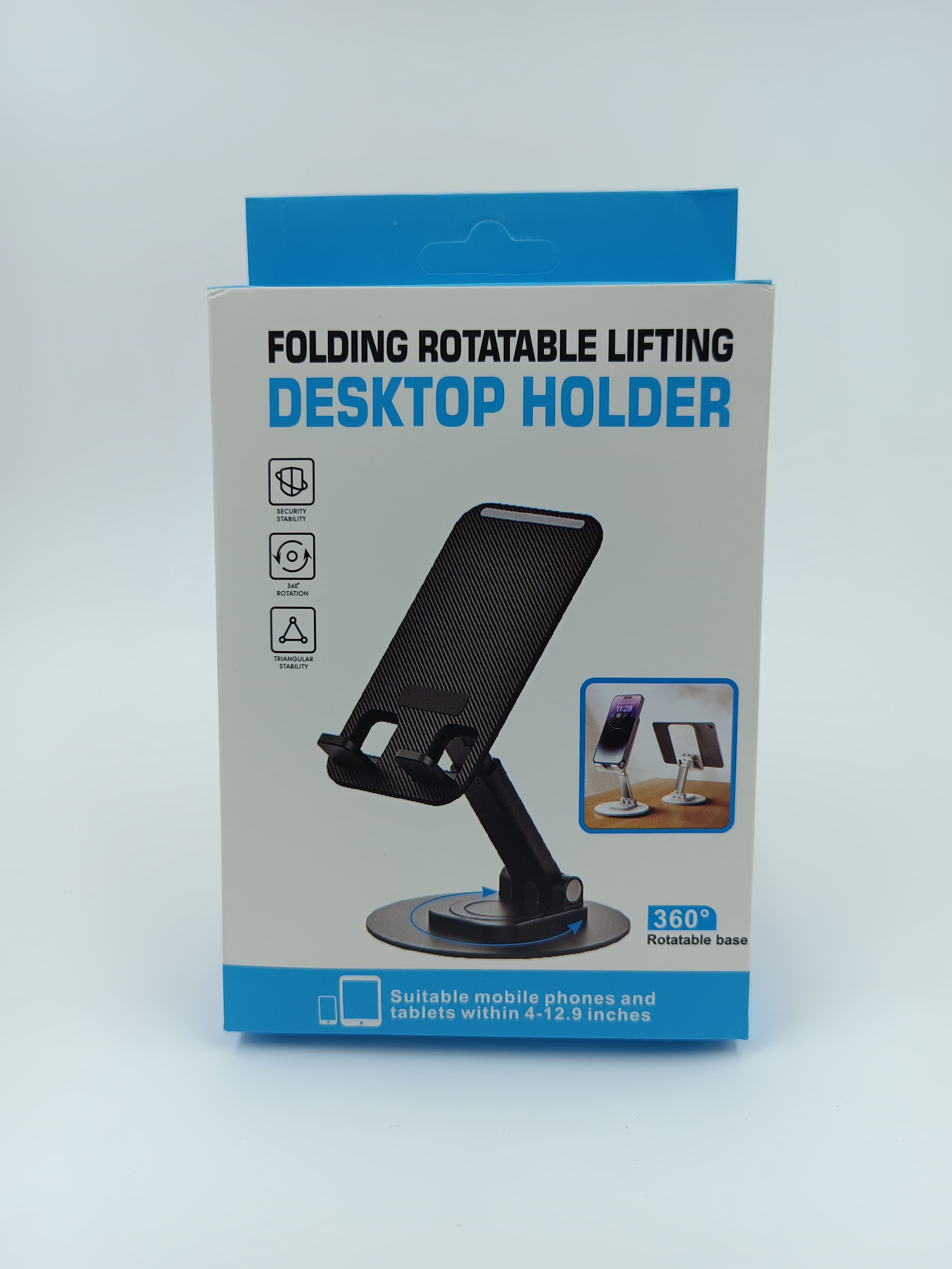 360° Rotation And Foldable Design Mobile Stand with Stable Metallic Ro ...